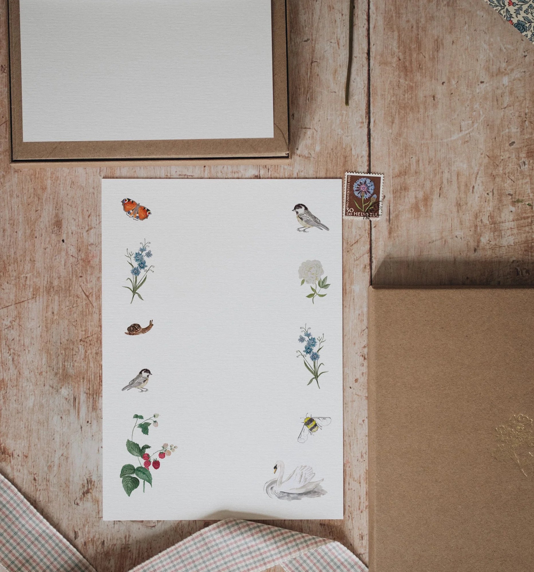 Seasons Writing Paper Pack – Wildflower Illustration Co.